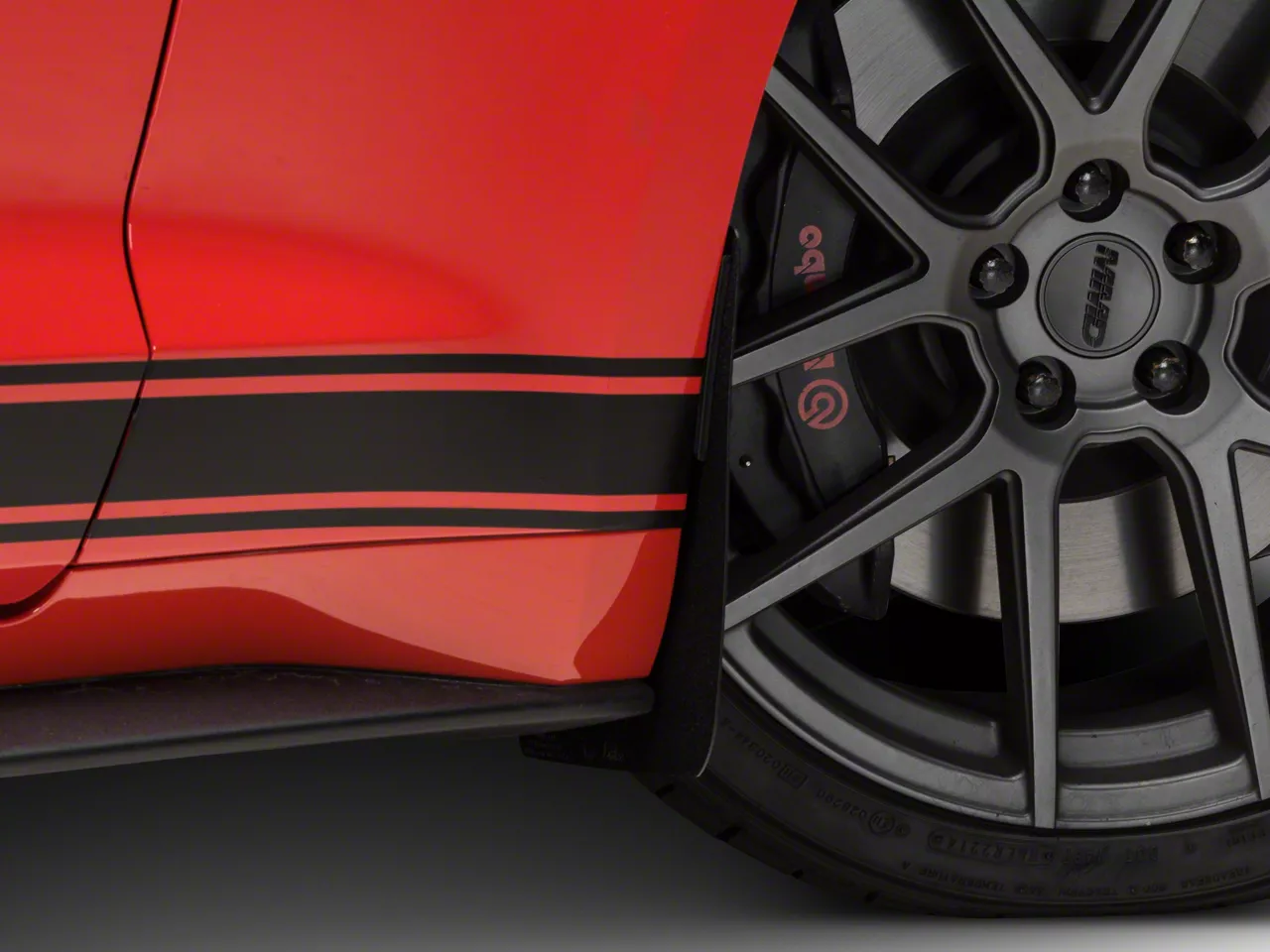 Jaeger Brothers No-Drill Splash Guards; Front (15-23 Mustang ...