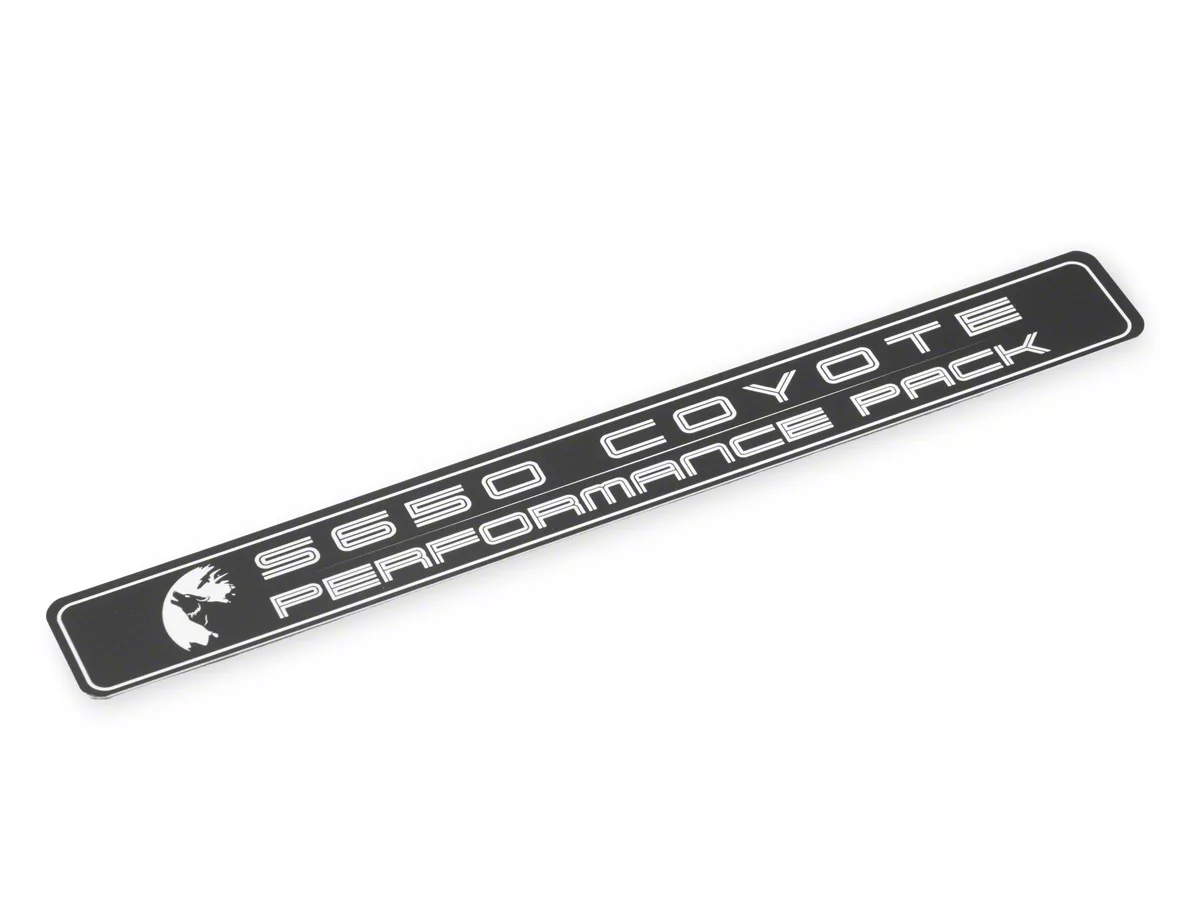 Aluminum Strut Tower Plate; Moon S650 Coyote Performance Pack (24-25 ...